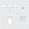CAD & Vector Gym and Sport equipment top view - Architectural drawings ...